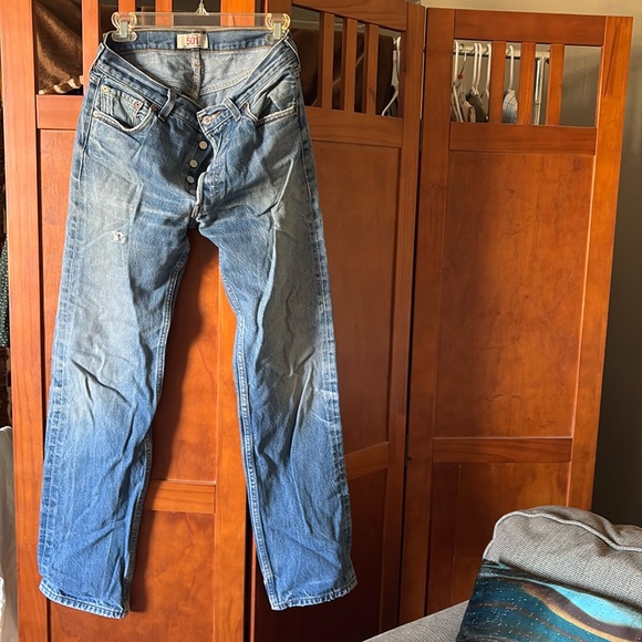 Original Levi’s | Jeans | Vintage Distressed Levi Red Label Original ...